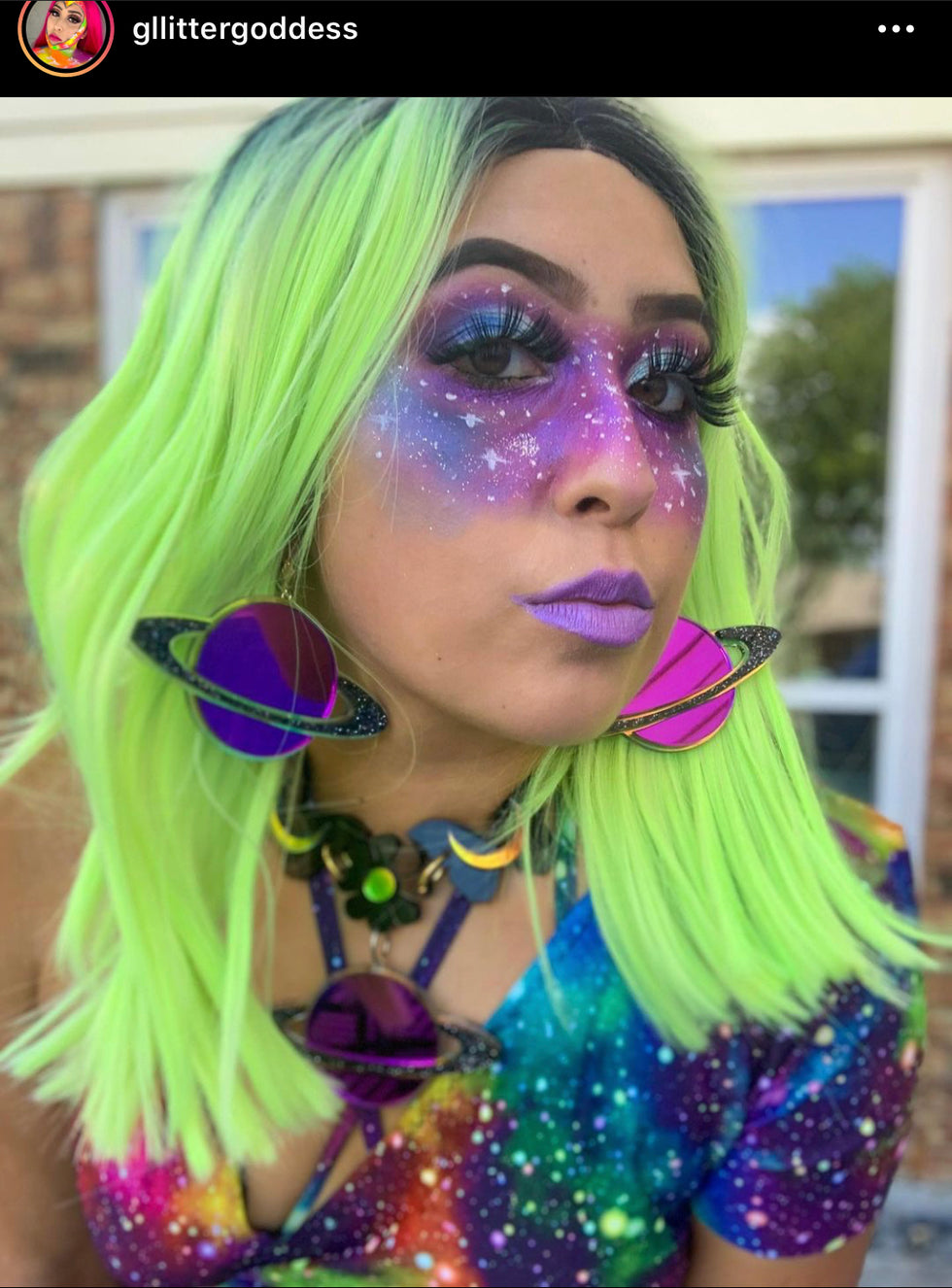 Short Bob Yellow Lime Halloween Wig | Lit Unicorns – LIT UNICORNS